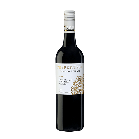2021 限量版 'BDX-4' 赤霞珠梅洛马尔贝克小维铎 – Pepper Tree Wines